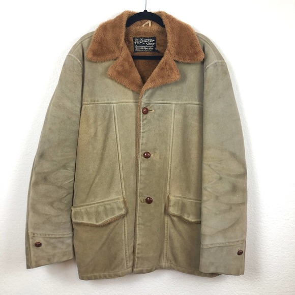 The Leather Shop | Jackets & Coats | Vintage 7s The Leather Shop Jacket ...